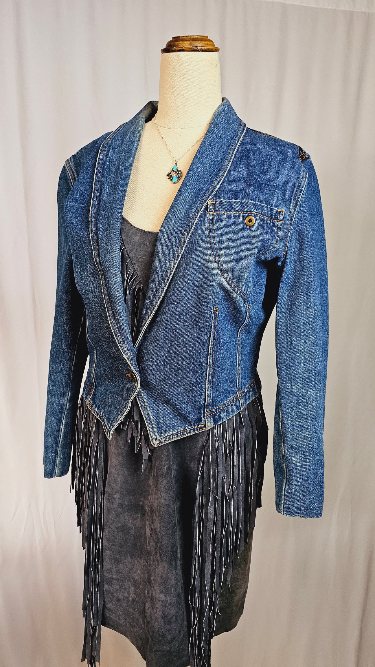 Jag Size 10 Vintage Denim Jacket – Devils the Angel