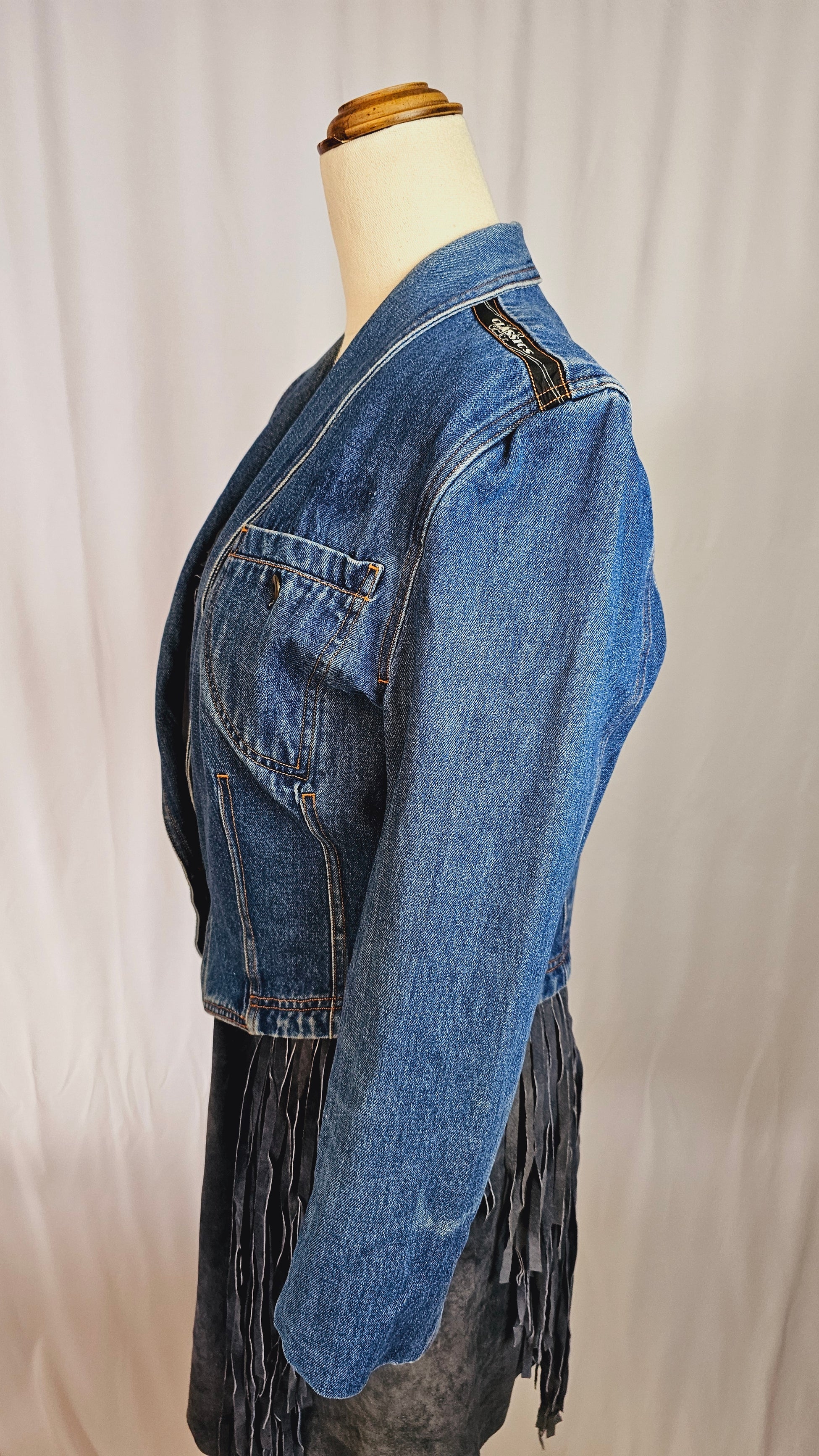 Jag Size 10 Vintage Denim Jacket – Devils the Angel
