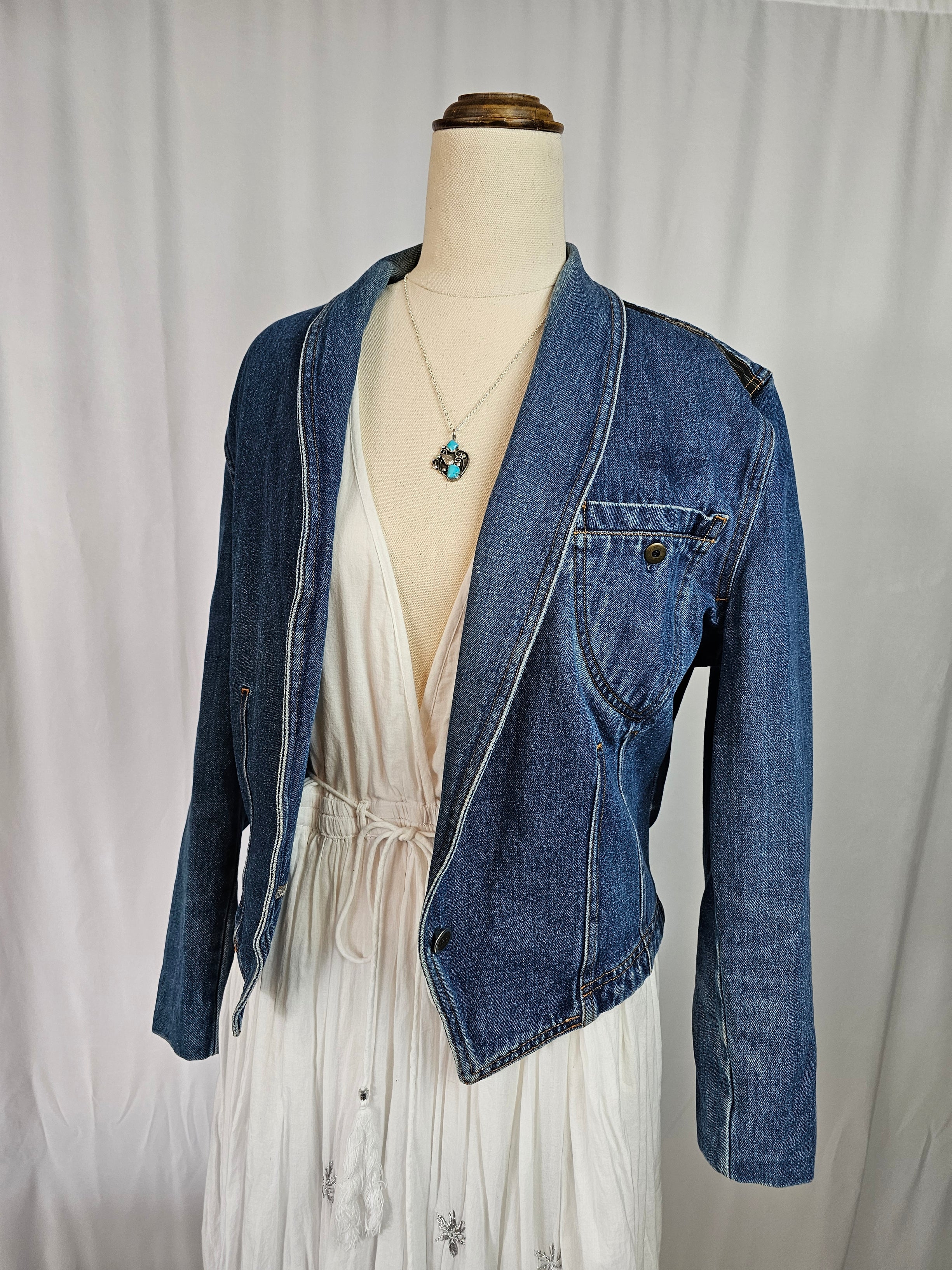 Jag Size 10 Vintage Denim Jacket – Devils the Angel